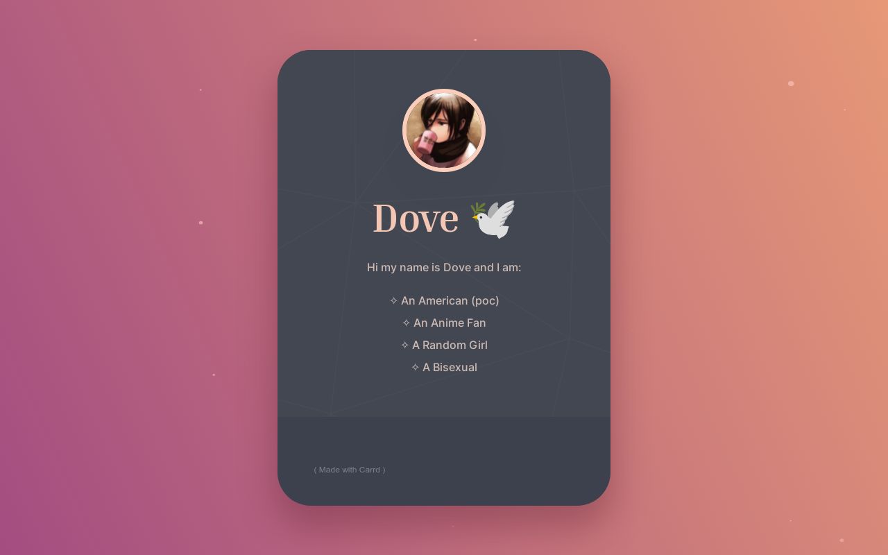 Dove